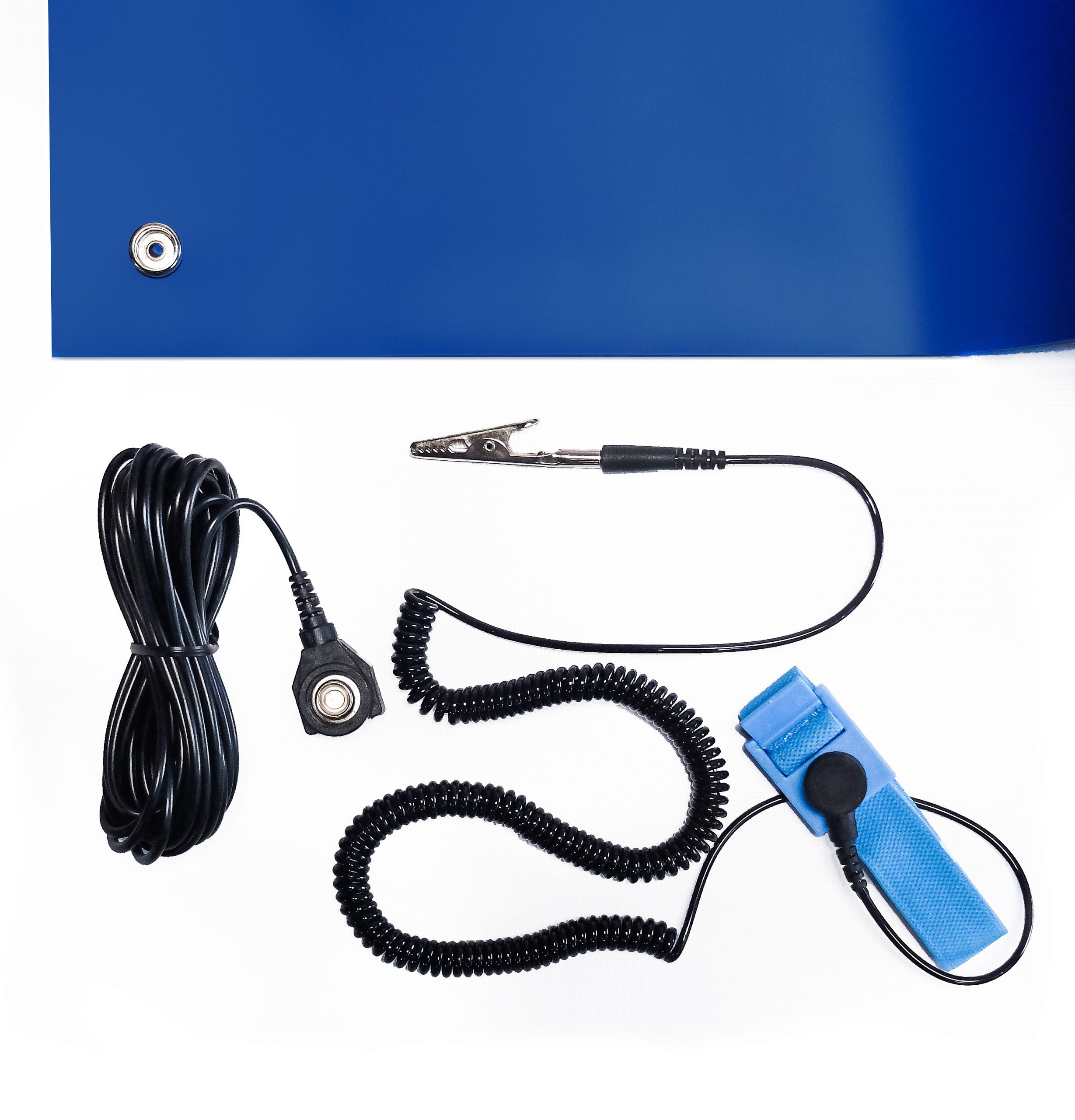 2 Ft X 3 Ft Esd Soldering Rubber Mat Kit Blue Color Bertech