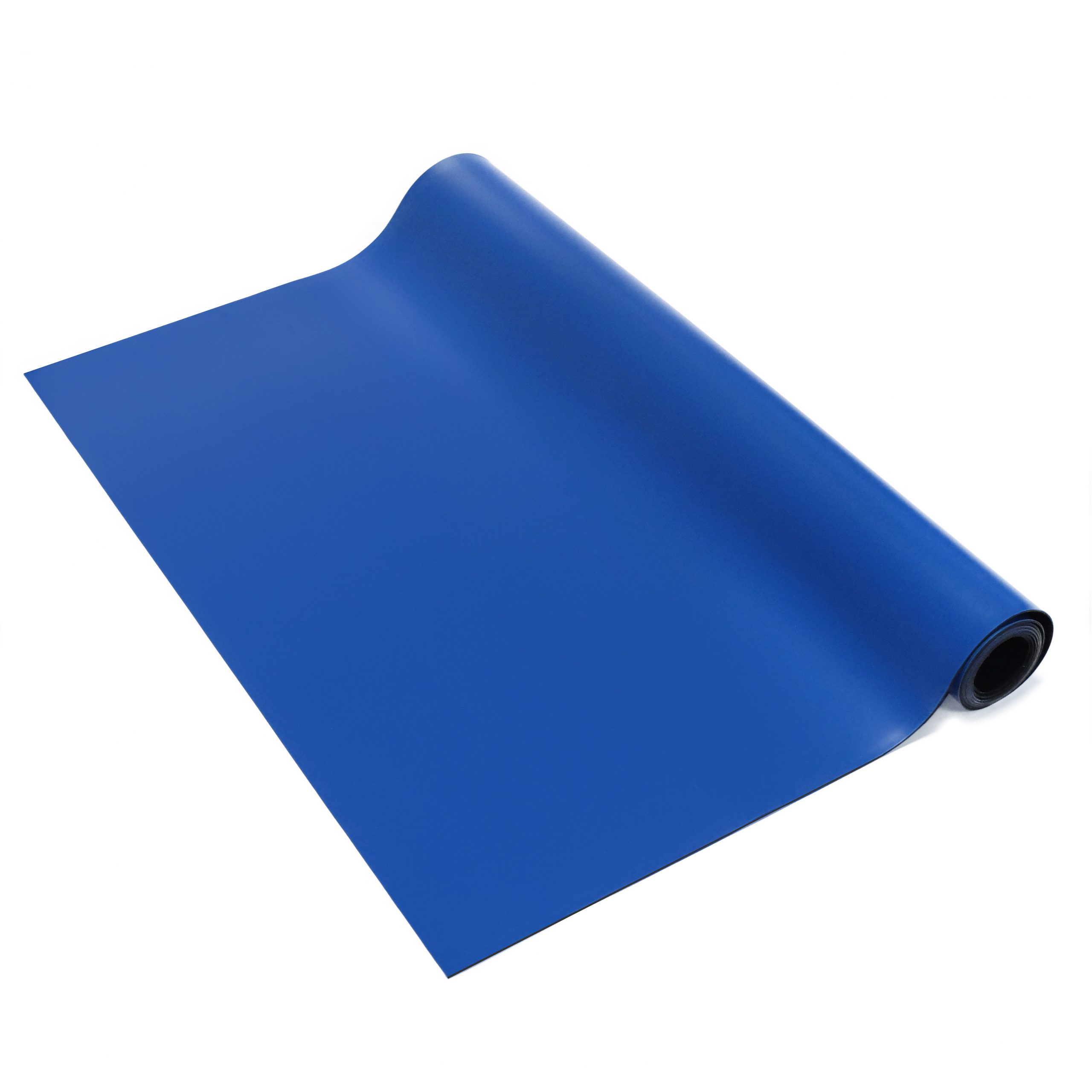 2 Ft. x 10 Ft. ESD Soldering Rubber Mat Roll, Blue Color - Bertech